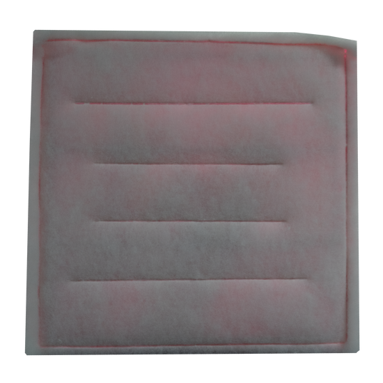 Aerospace Paint Booth NESHAP 319 Stage 2 Filter Panel 20" x 20" x 2"