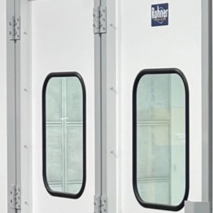 Door Observation Window, Man Door & Booth Panel, 24" x 18"